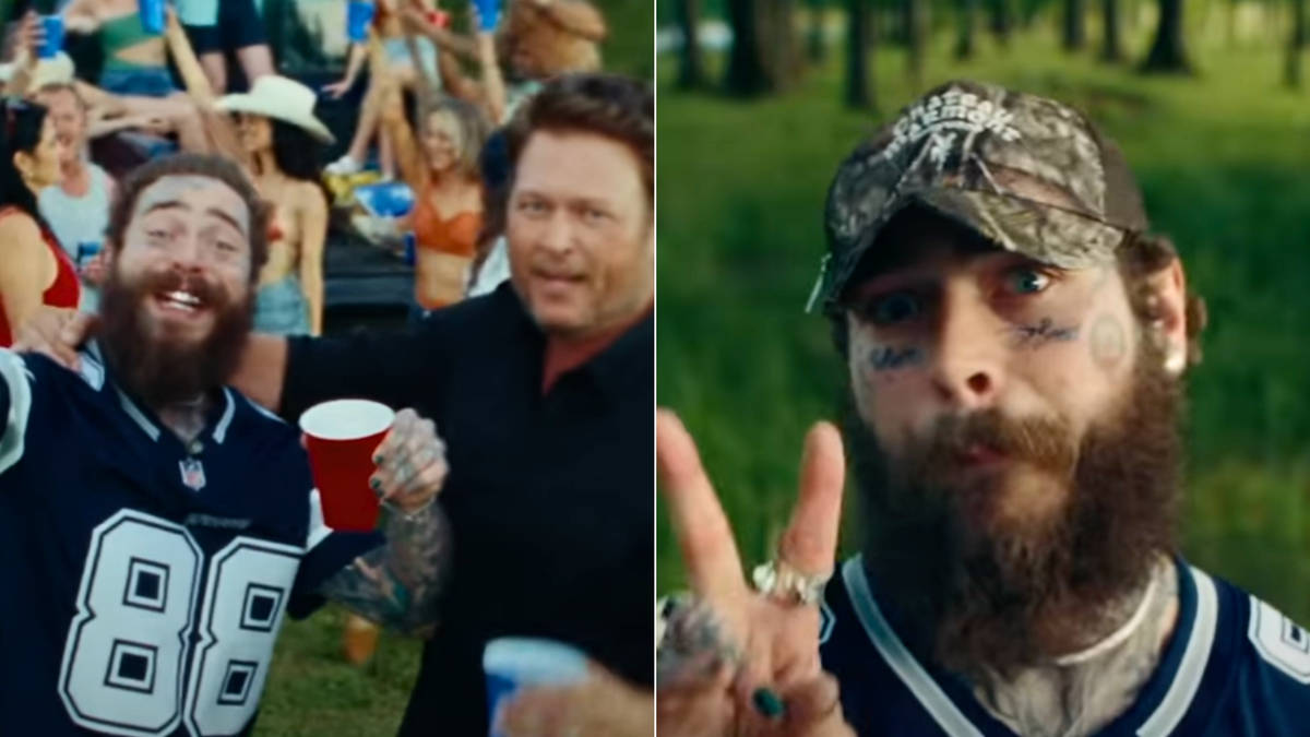 Post Malone and Blake Shelton unveil party-filled video for new song ... Post Malone and Blake Shelton unveil party-filled video for new song ...