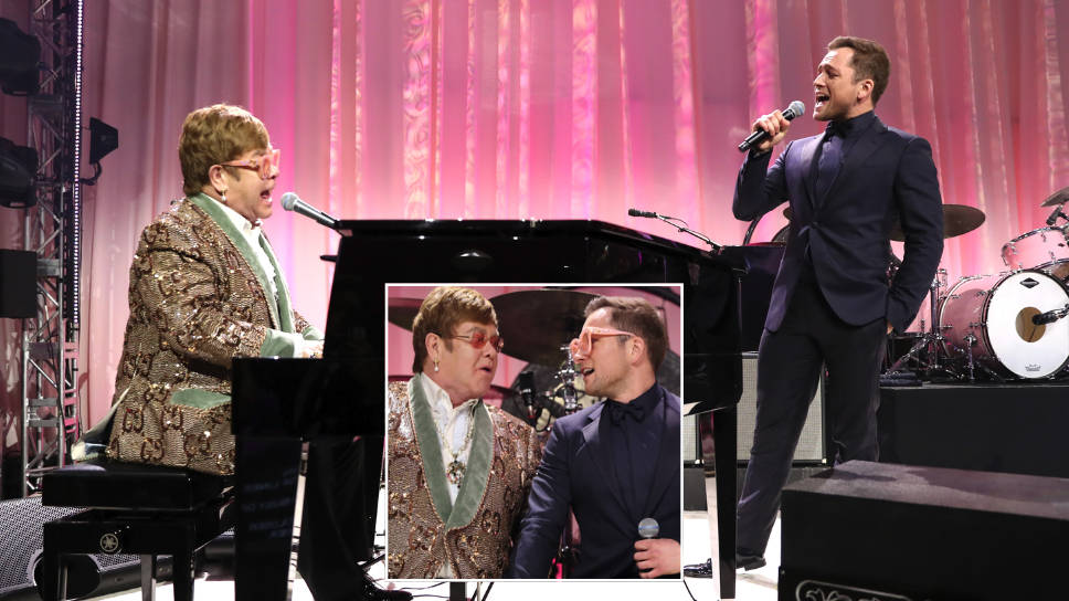 When Taron Egerton teamed up with Elton John for soaring ‘Tiny Dancer ... When Taron Egerton teamed up with Elton John for soaring ‘Tiny Dancer ...